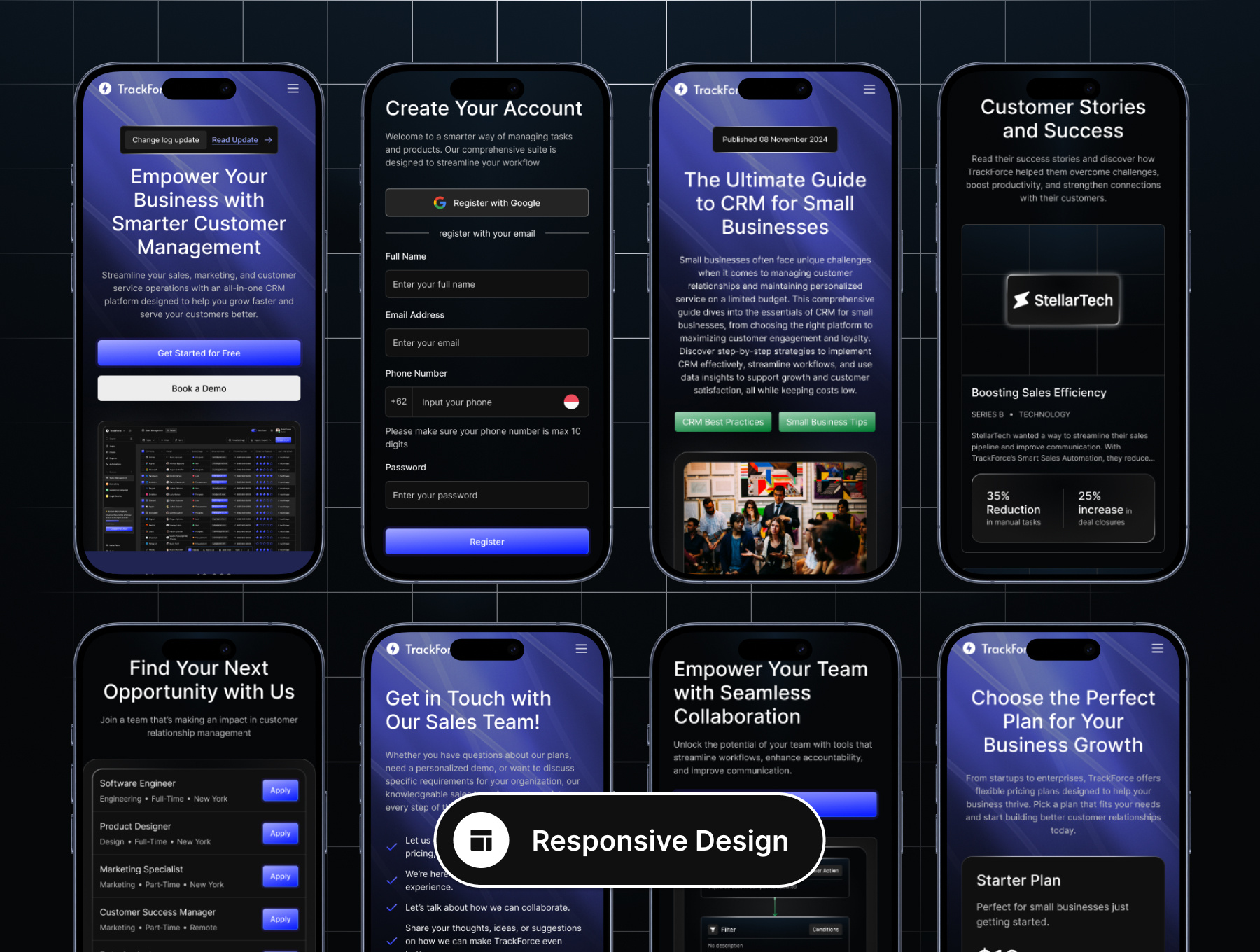 Customership UI Kit - CRM Website (Changelog Page) by Robbi Darwis for ...