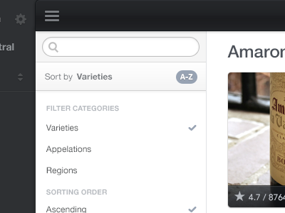 Filter section by Fares Farhan on Dribbble