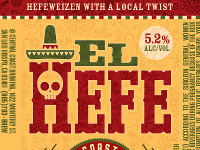 El Hefe - Central Coast Brewing Company by Scott Greci on Dribbble