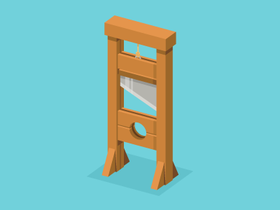Guillotine by Anthony Irwin on Dribbble
