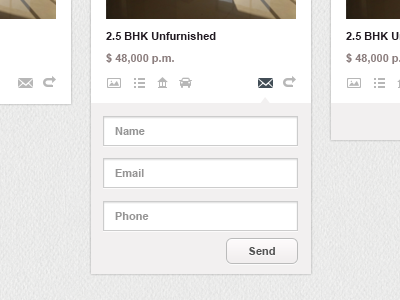 Contact Form in Grid View by Asif Aleem on Dribbble