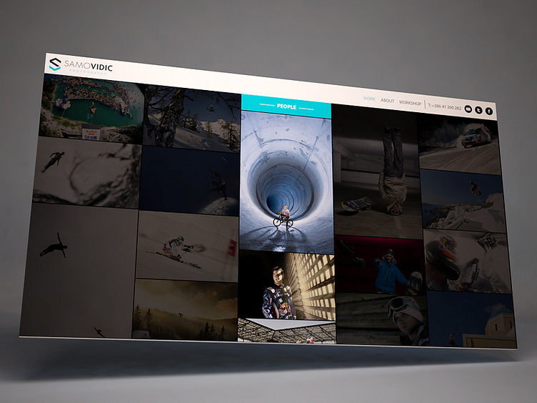 Samo Vidic Photography by Webshocker - Matjaz Valentar on Dribbble