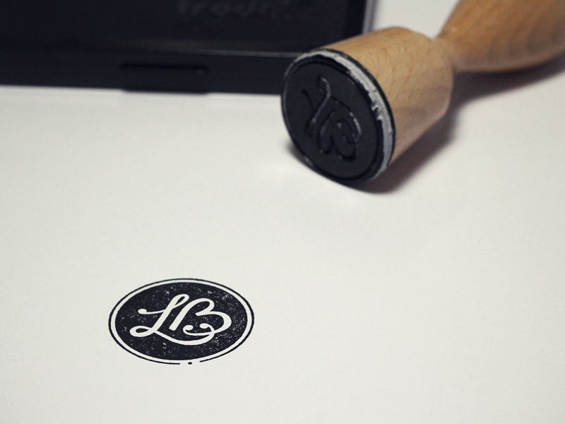 LB Stamp by Lukas Bischoff on Dribbble