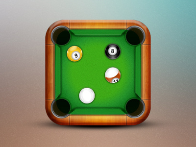 Pool Table Icon by Barbara on Dribbble
