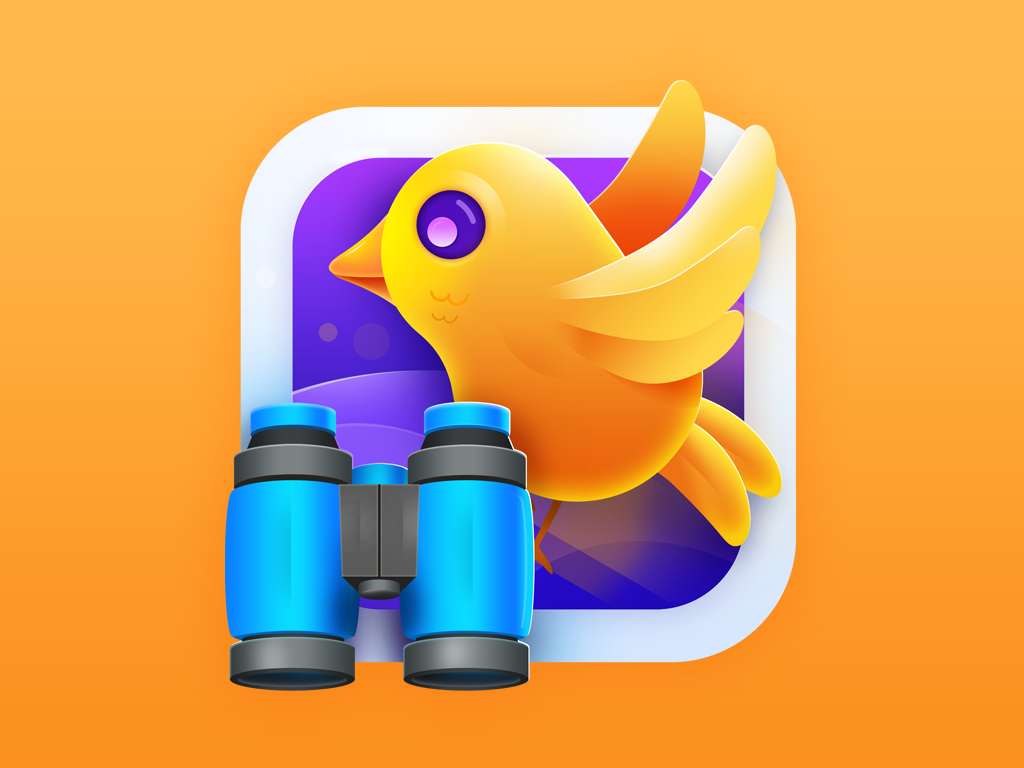 macOS App Icon for bird catalog pictures by Igor Radivojevic on Dribbble