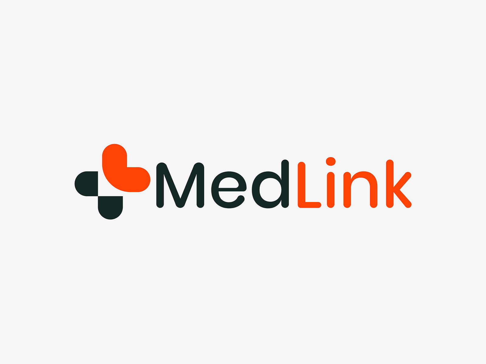 MedLink Logo Design by Faraz on Dribbble