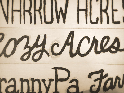 Signs by ACE DESIGN STUDIO :: ADAM ELWELL on Dribbble