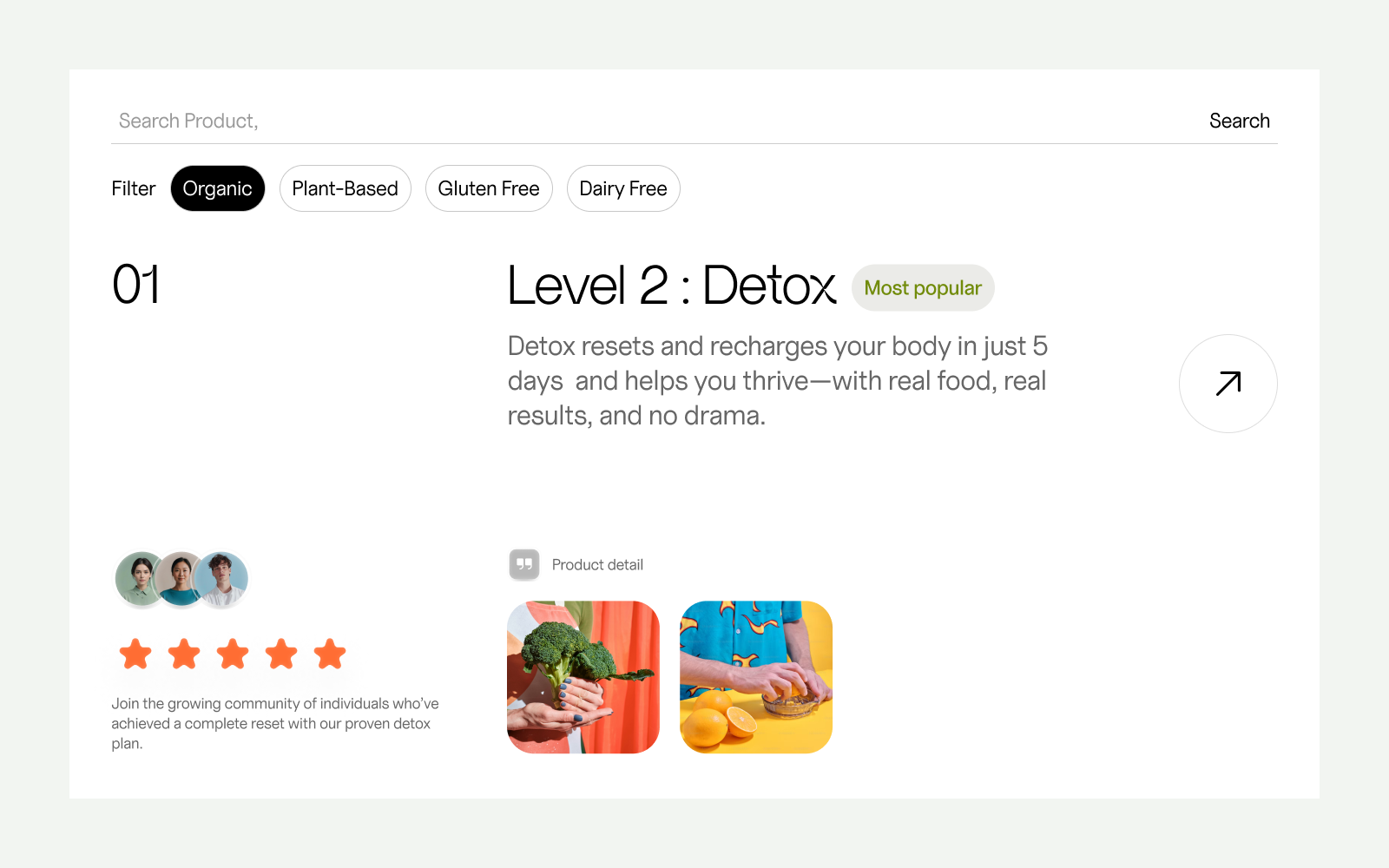 Healie - Nutrition Website by Royhan ® for One Week Wonders on Dribbble