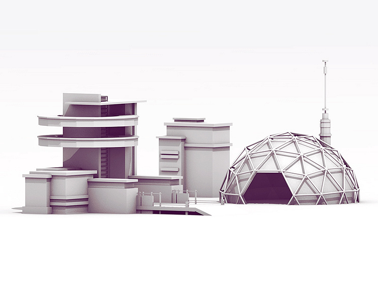 City [Year 3042] by Timothy J. Reynolds on Dribbble