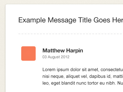 Mailzappa Admin by Matthew Harpin on Dribbble