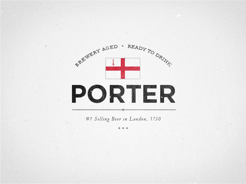 Porter - Beer Styles Branding by Joseph Bulger on Dribbble