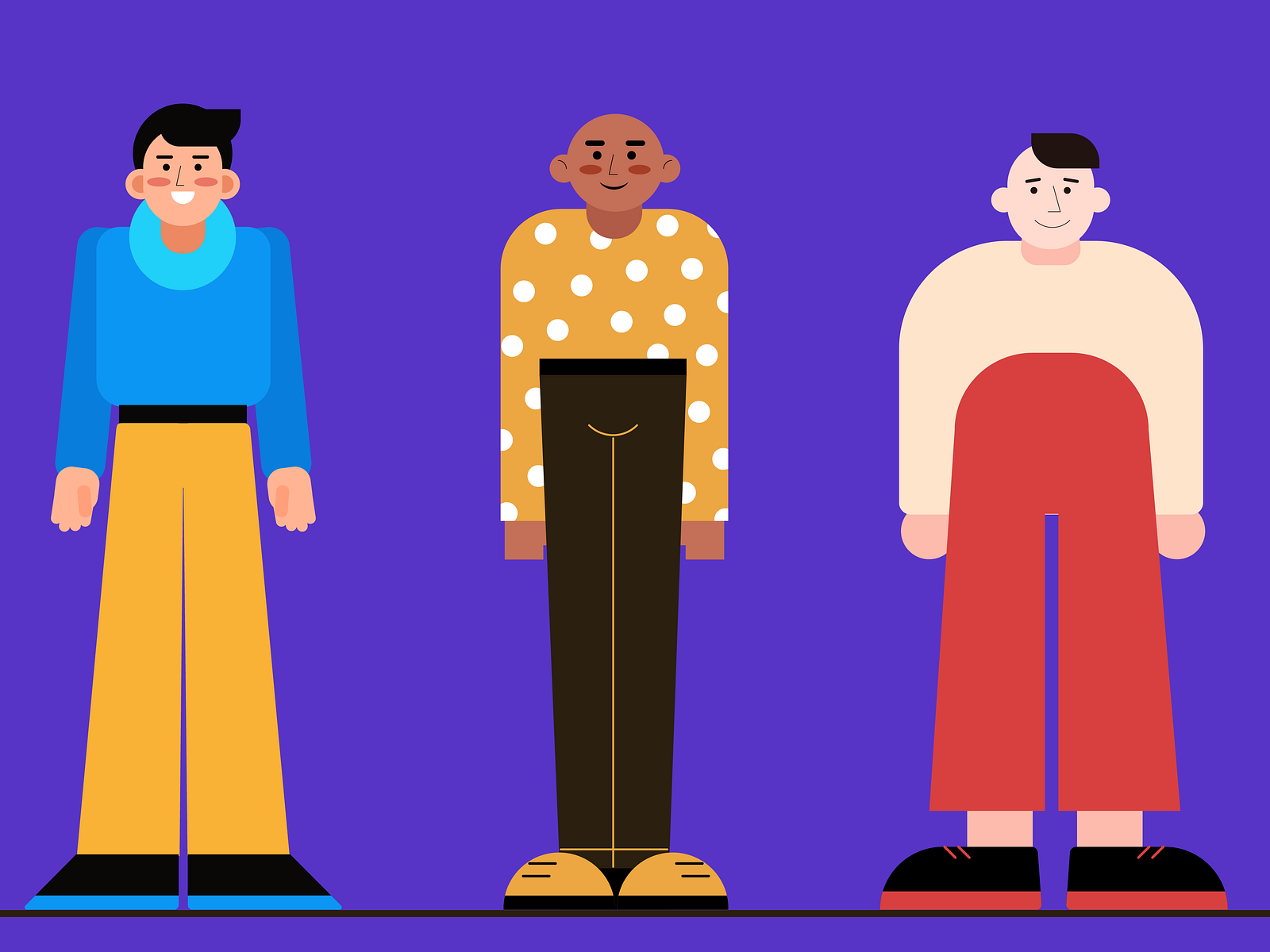 simplest characters by Sushama Patel on Dribbble
