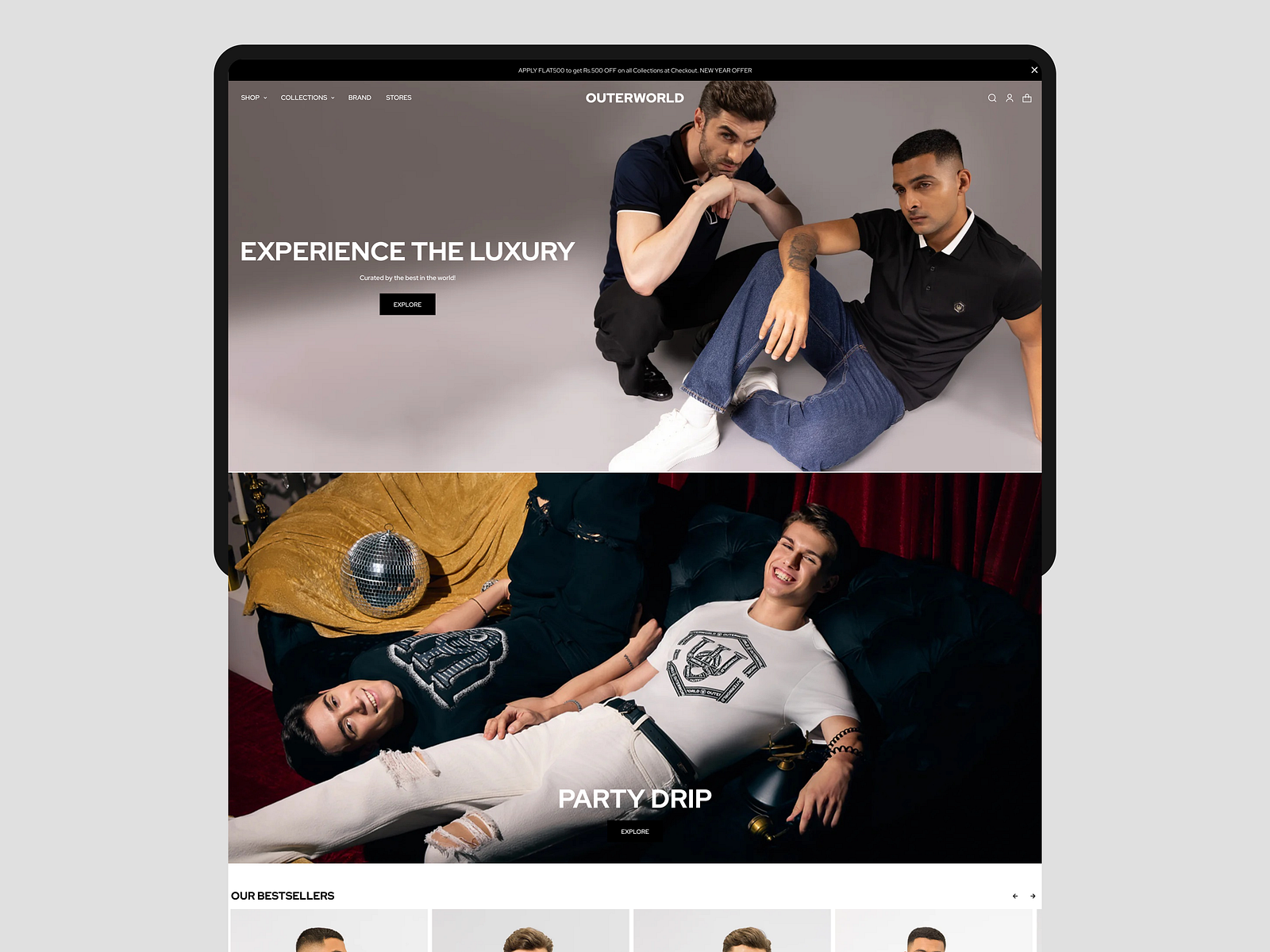 Abox Agency’s Visionary Web Design for Outerworld by aBox Agency on ...