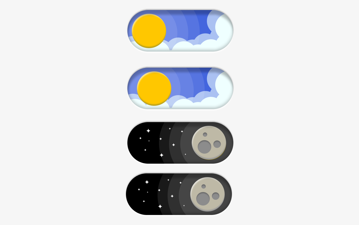 dark mode and day mode button by Ahmed Sheraz on Dribbble