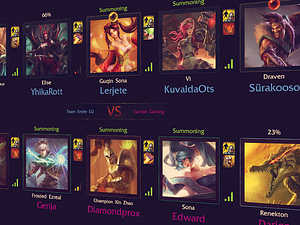 League of Legends loading screen by Holger Mets on Dribbble