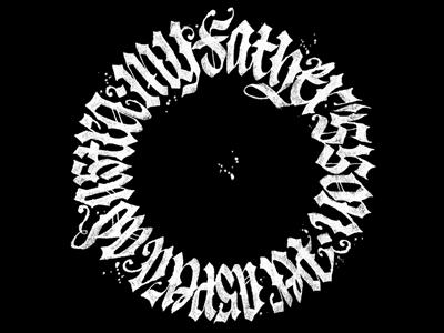 Calligraphy: Per Aspera Ad Astra by Pokras Lampas on Dribbble