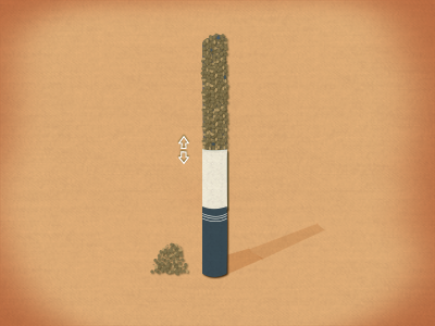 Cigarette by sher on Dribbble