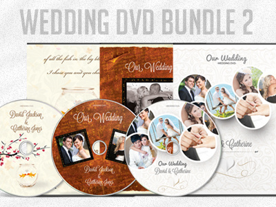 Wedding DVD Premium Bundle - 2 by premadepixels on Dribbble