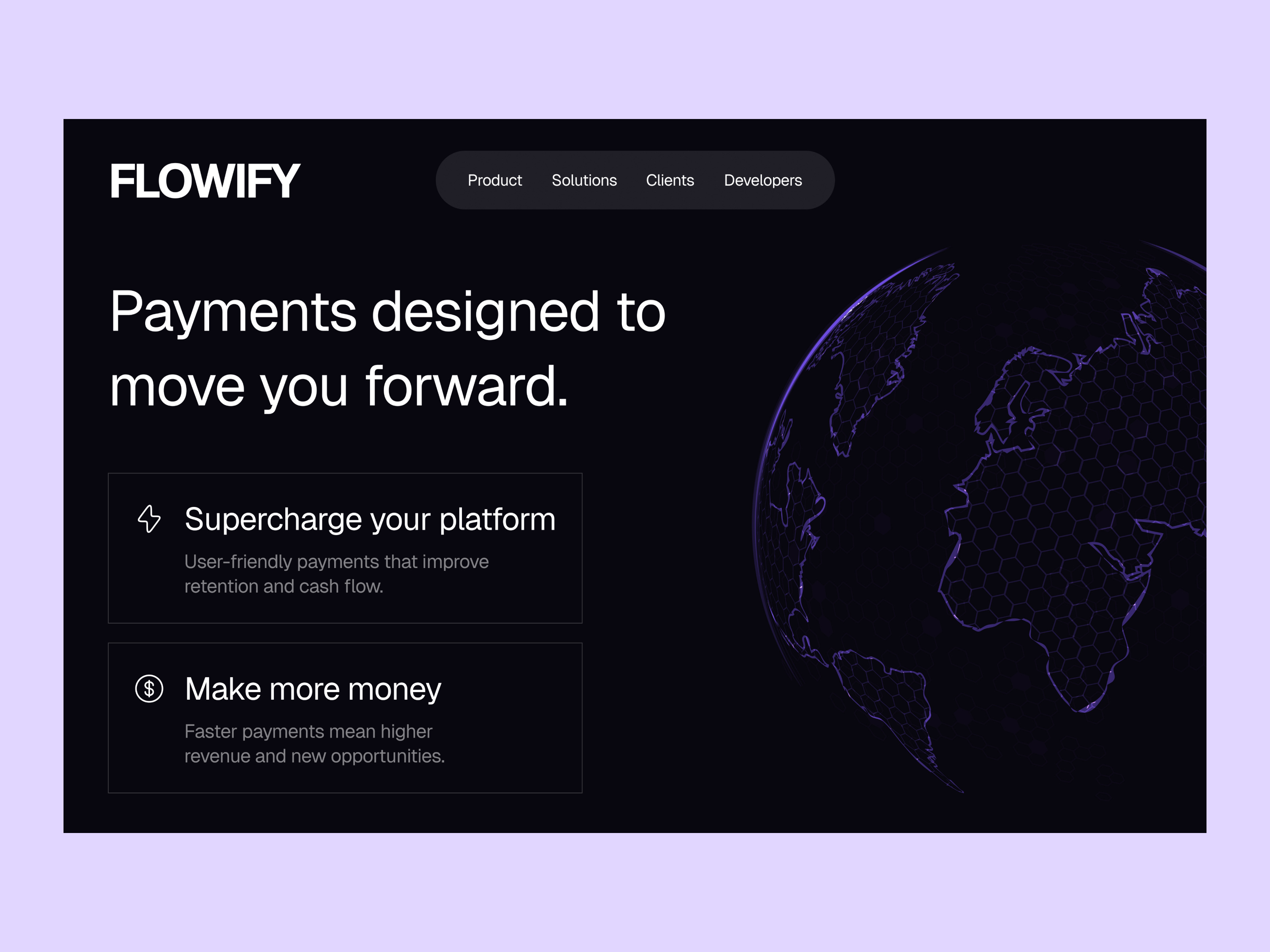 Flowify - B2B business payment by Pixonux on Dribbble