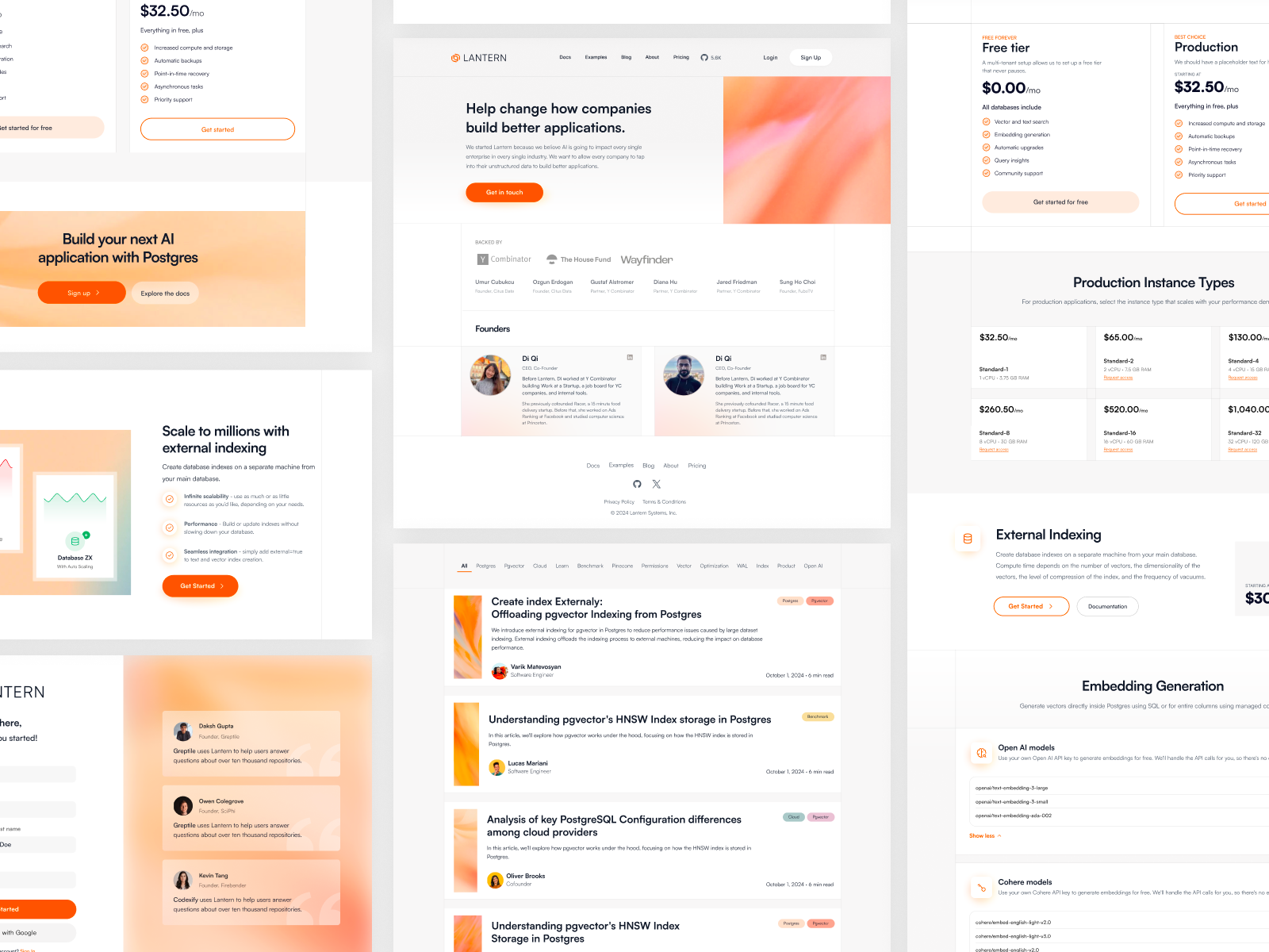 Lantern website by Renato on Dribbble