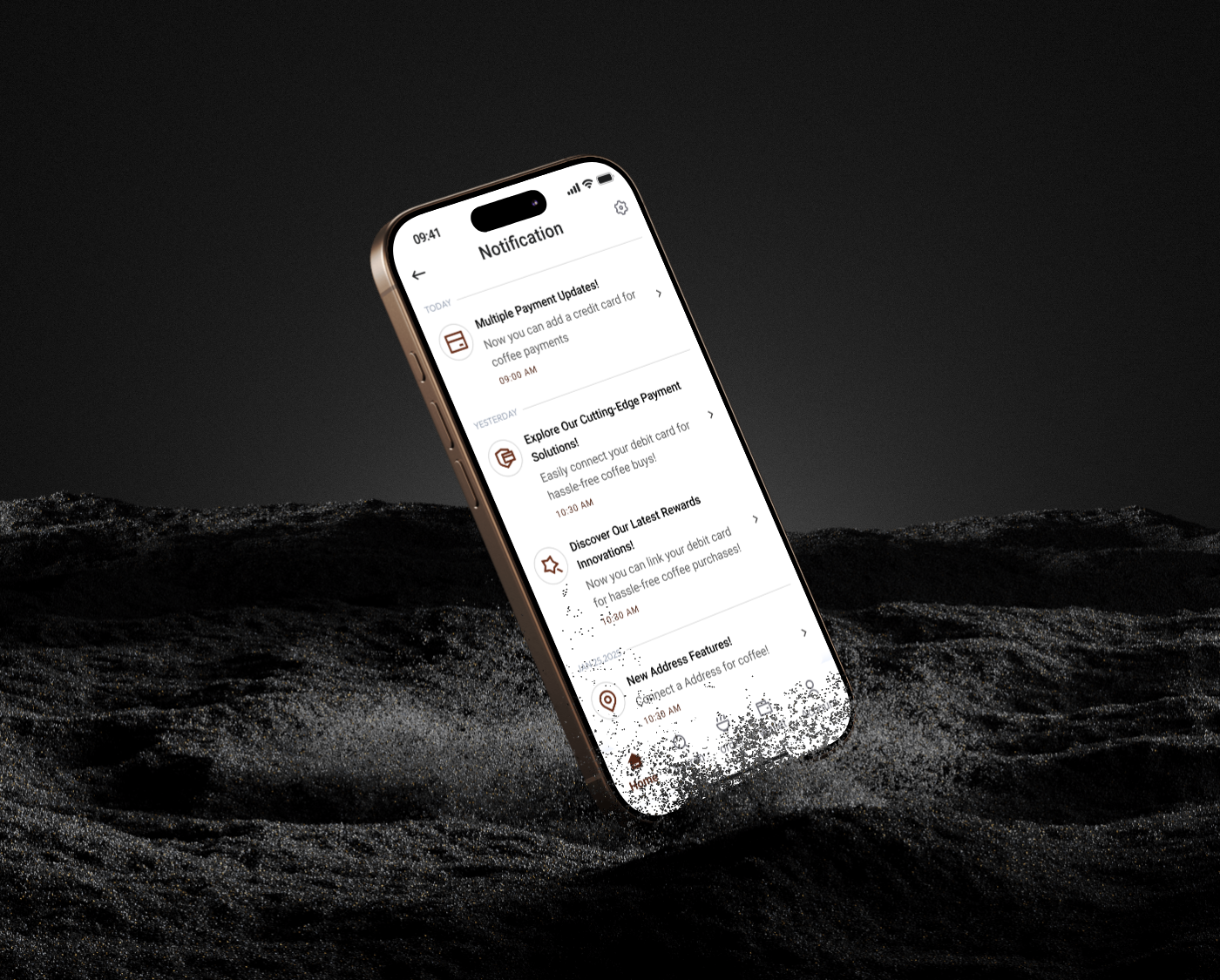 Mobile App Notification UI Design by MD Moinuddin on Dribbble