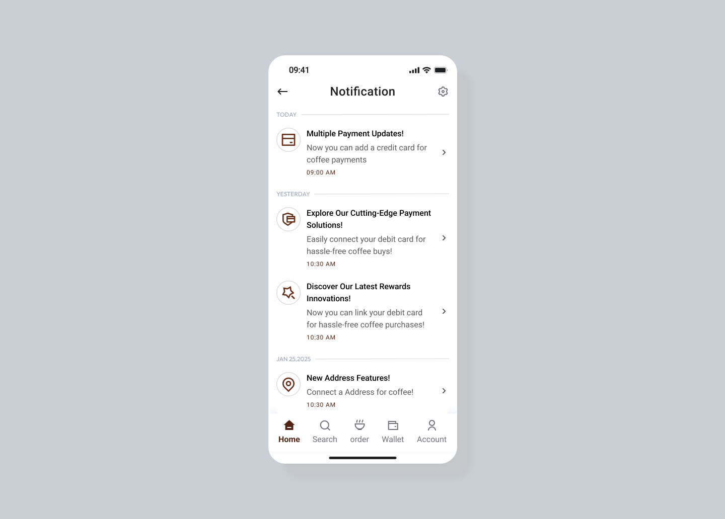 Mobile App Notification UI Design by MD Moinuddin on Dribbble