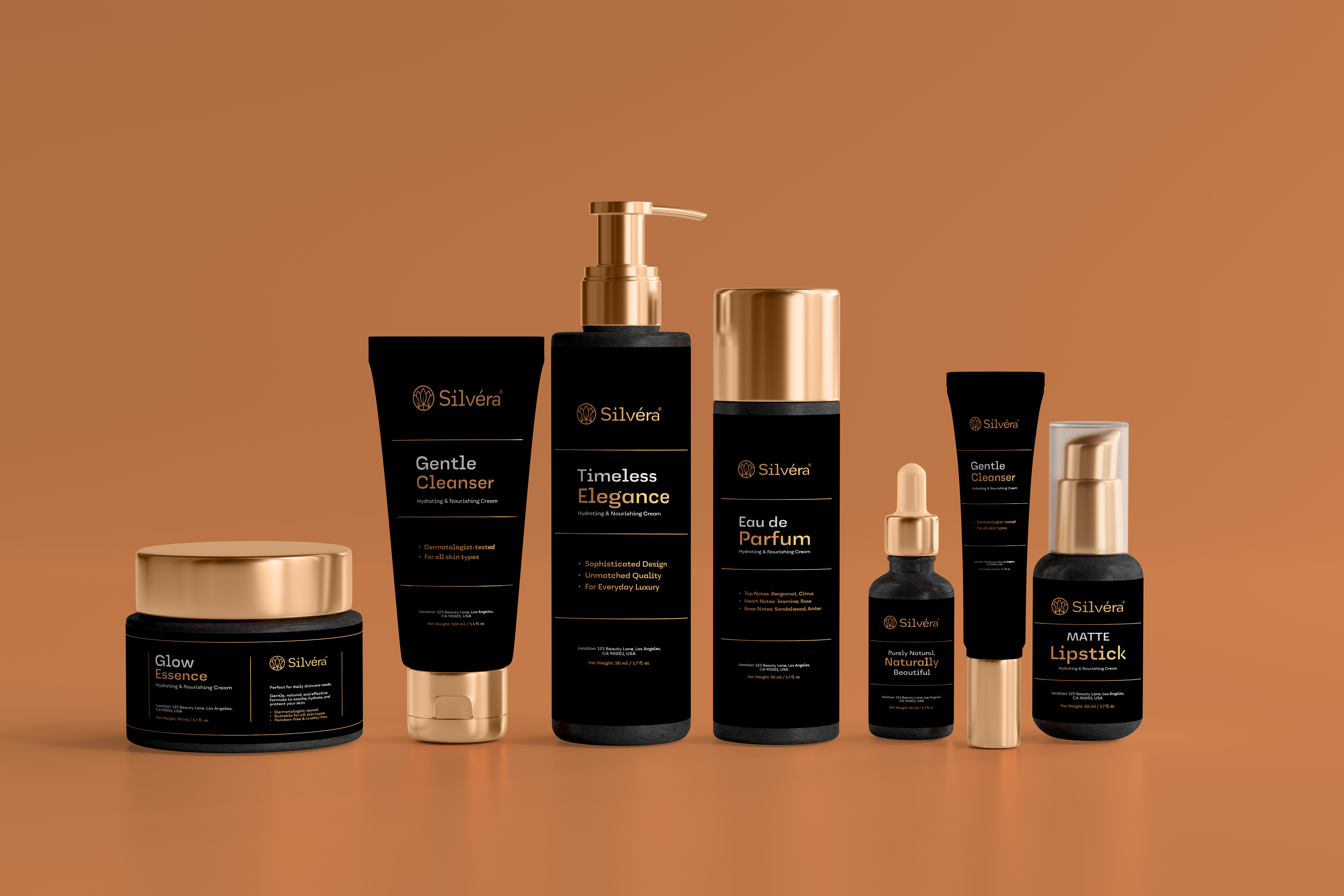 Beauty, Luxury, Skincare logo & Brand Identity Design by RAKIBUL ISLAM ...
