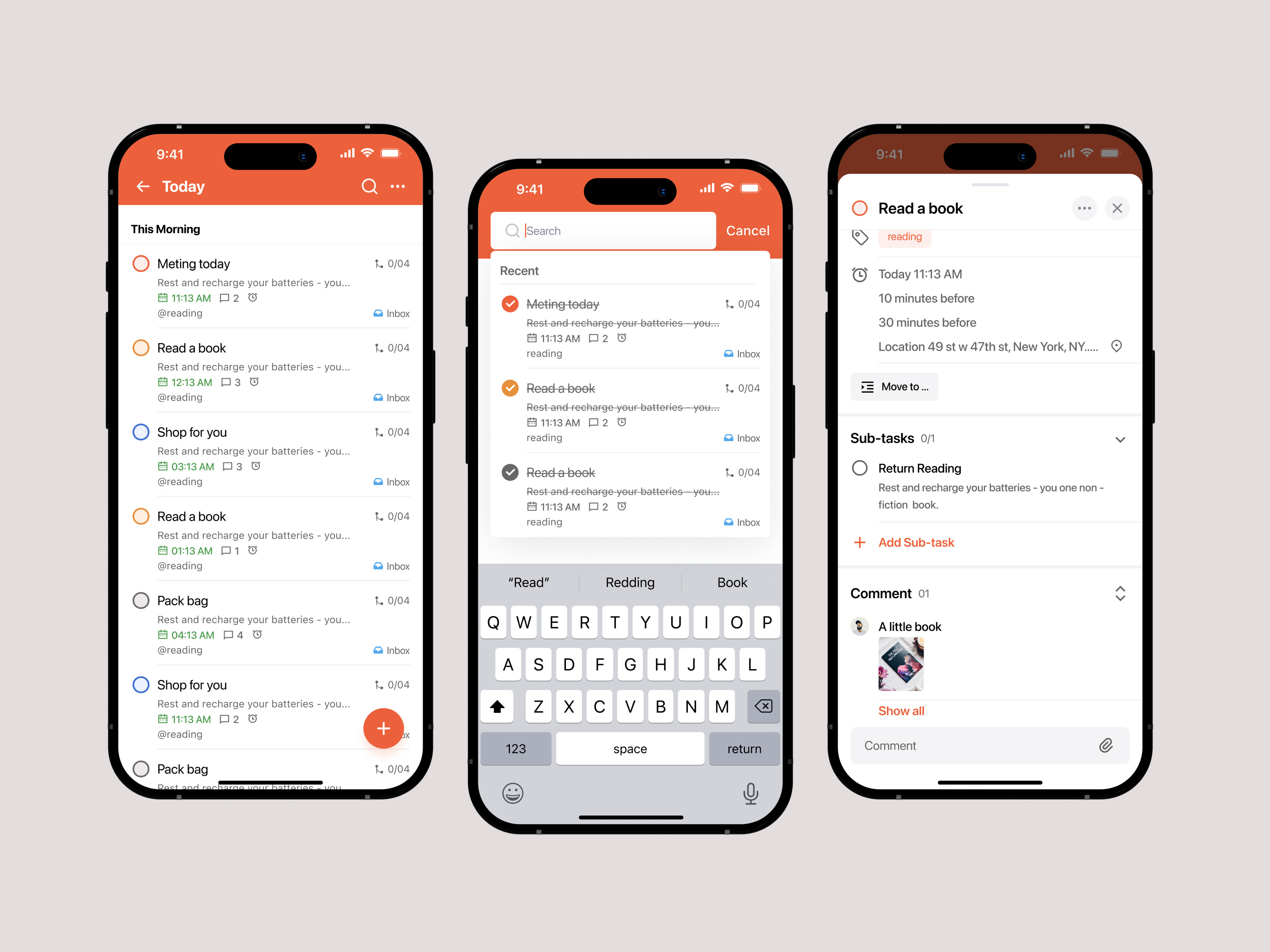 To-Do Mobile App - Recent Task Flow by Shahid Miah UI UX Designer for Wavespace - UI/UX Design ...