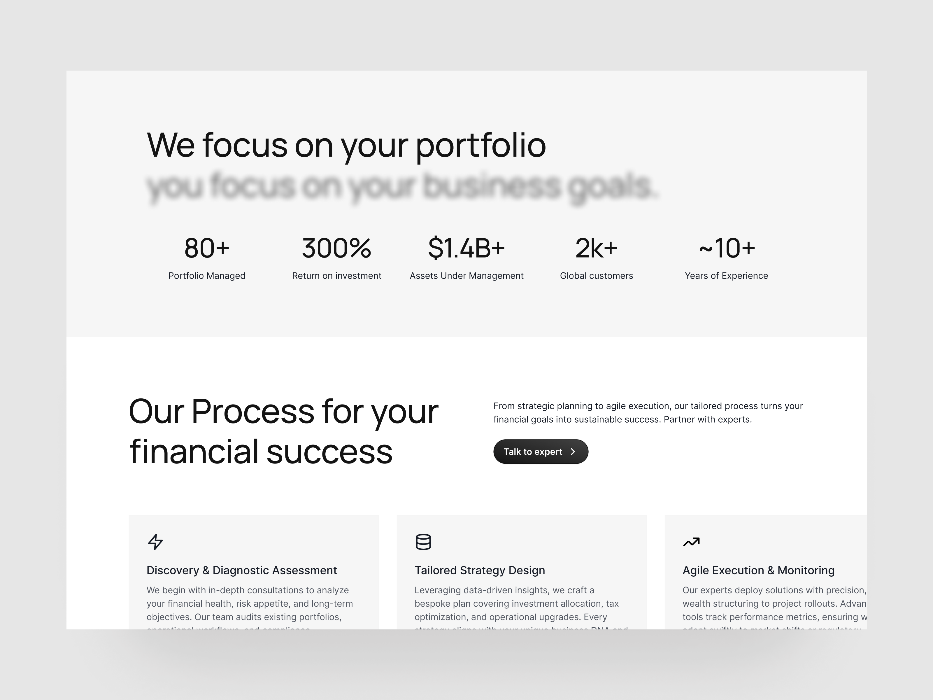 Stats section UI design by Webyansh - Webflow Design & Development on ...