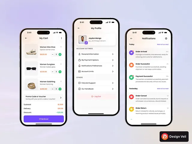 New & Noteworthy Mobile, App, and Interface Designs on Dribbble