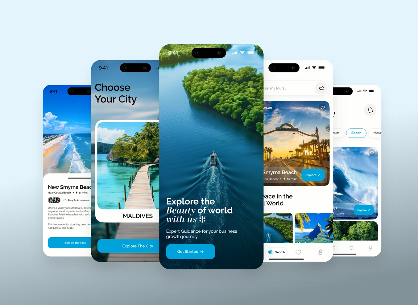 Travel App Design by Webview Digital on Dribbble