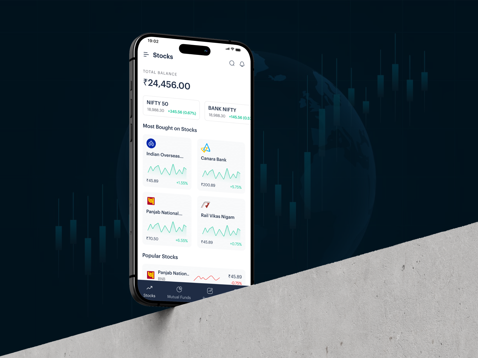 Stock Market App Design by Futurelens Technology on Dribbble