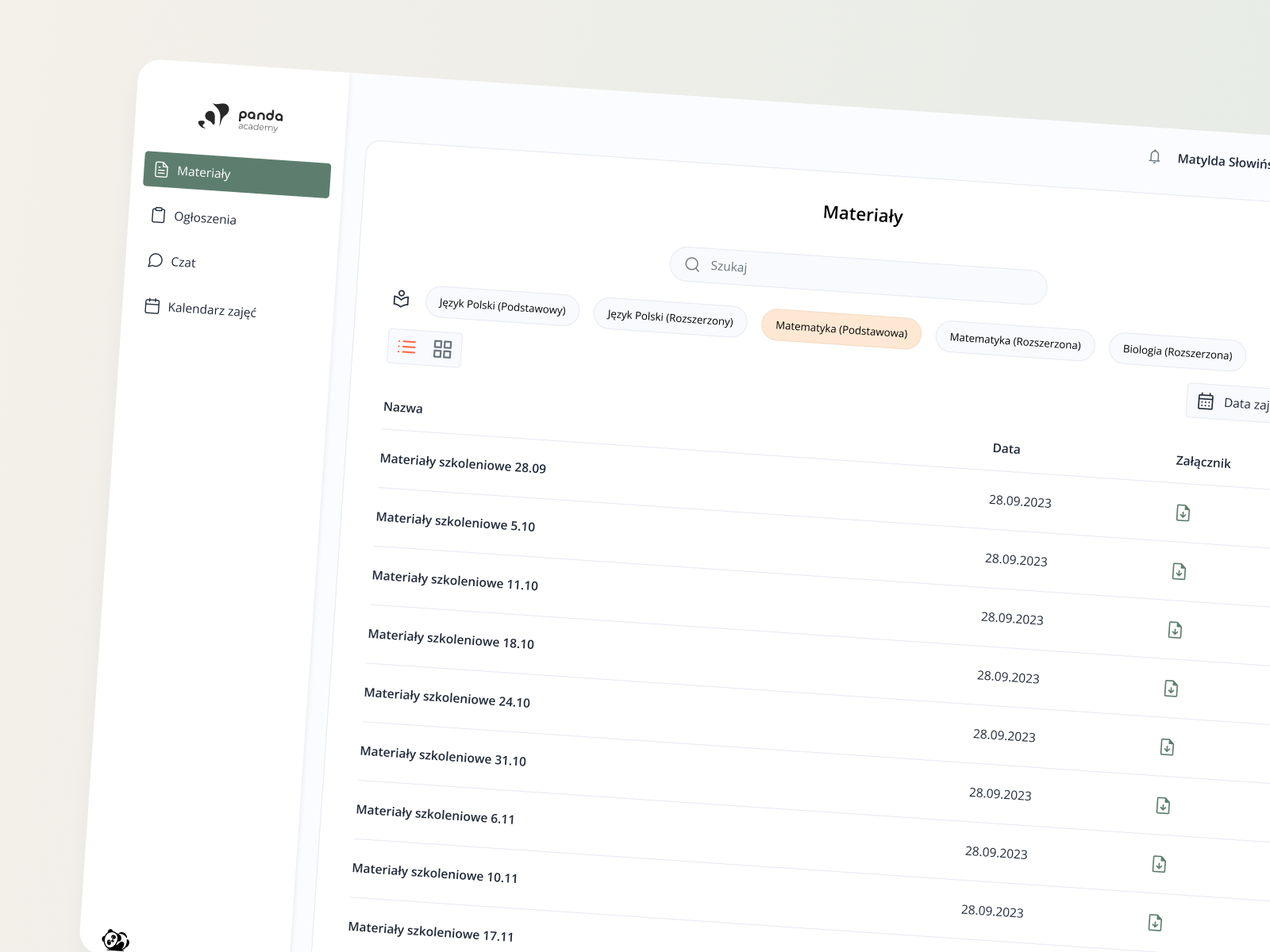 Panda Academy - Learning Platform by GiraffeStudio on Dribbble