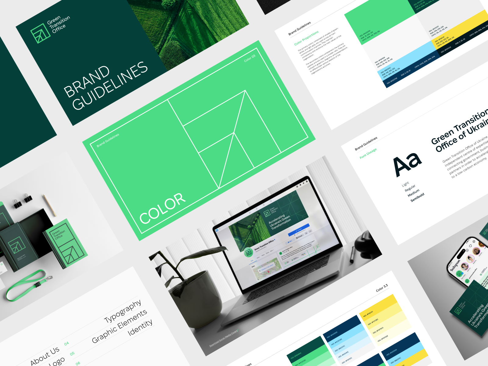 Corporate Presentation Design Green Energy by Digitalkit UI/UX Design ...