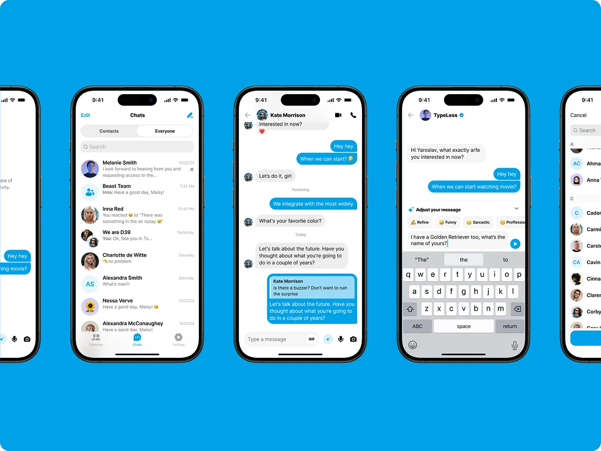 Browse thousands of Chat UI images for design inspiration | Dribbble