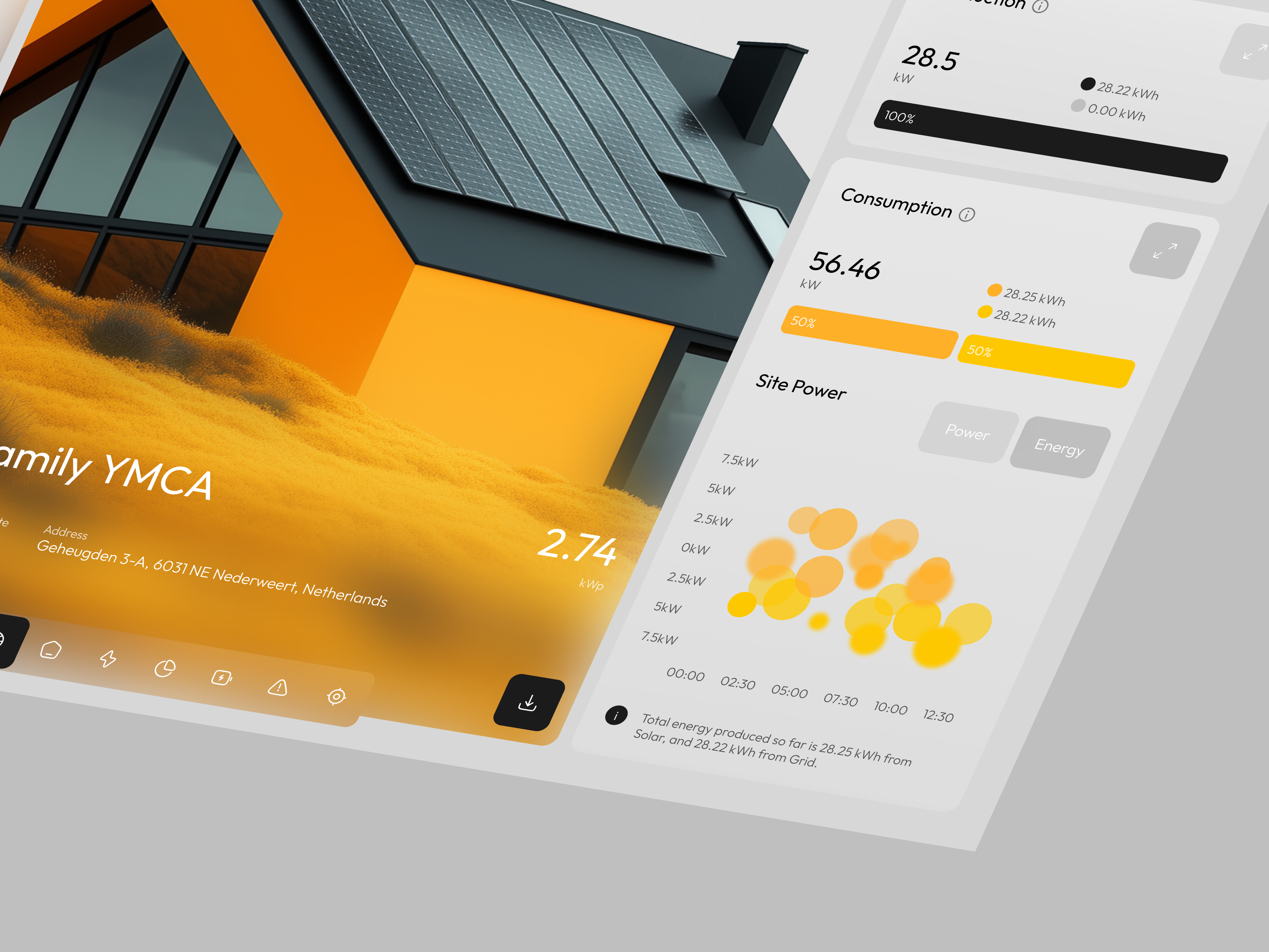 SolarEdge - Solar Panel Management Dashboard by Jack R. for ...