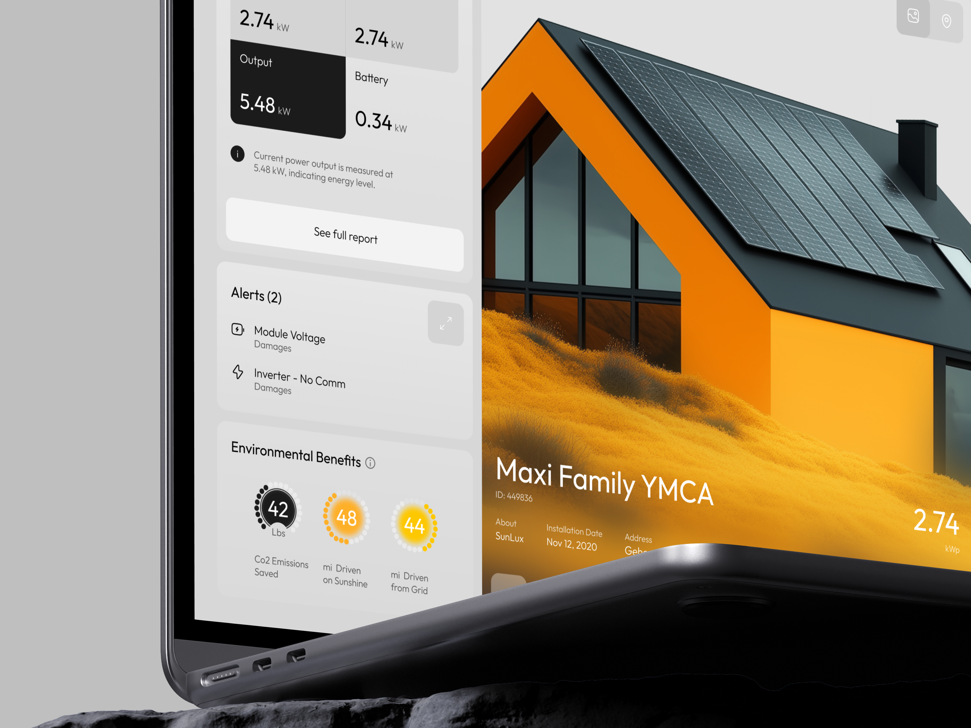 SolarEdge - Solar Panel Management Dashboard by Jack R. for ...