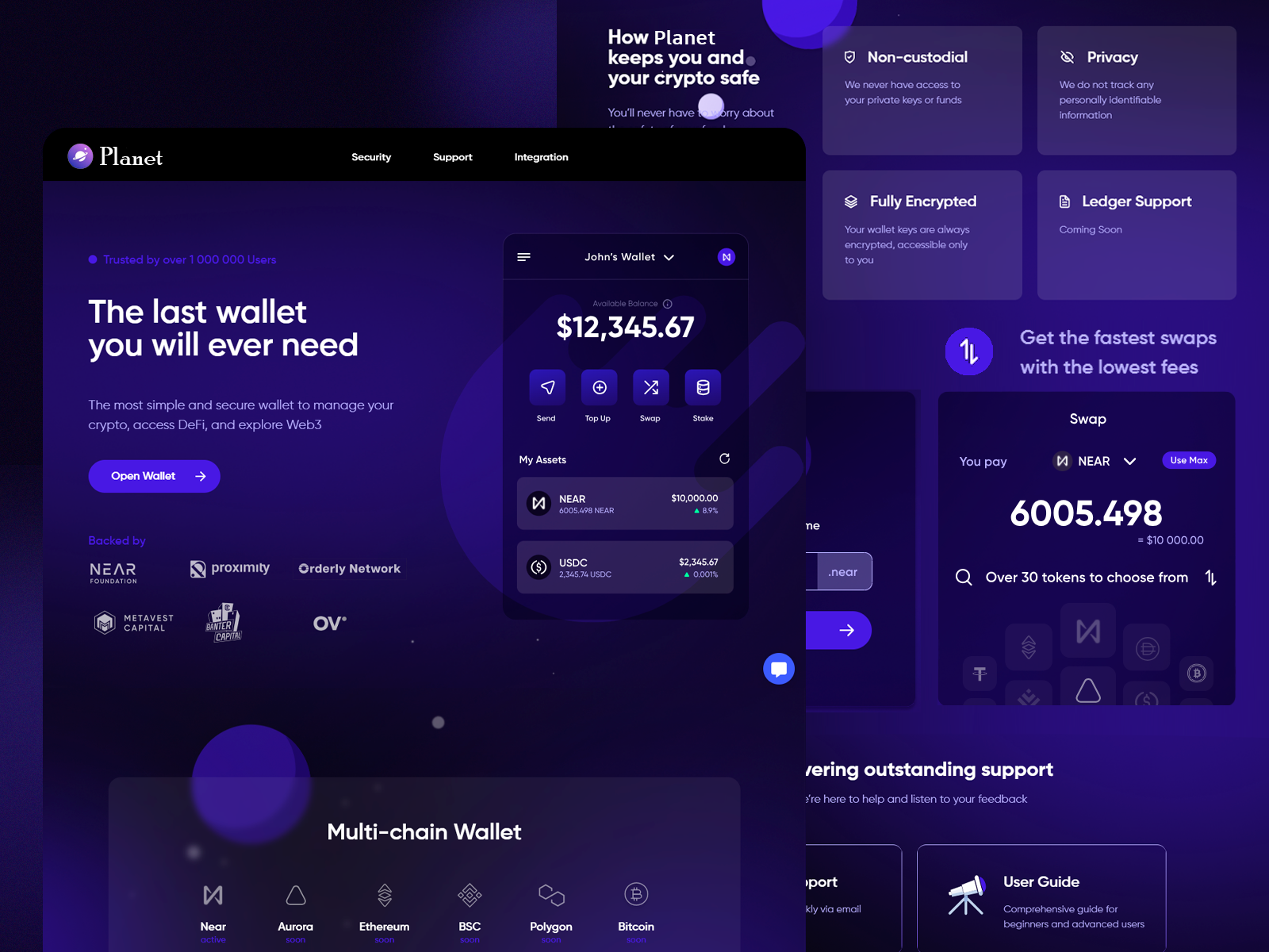 Crypto Wallet Website Design by Fame on Dribbble