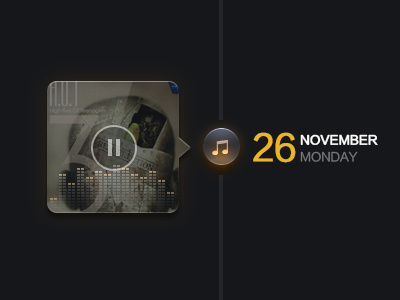 music timeline by 清幕炎荷 on Dribbble