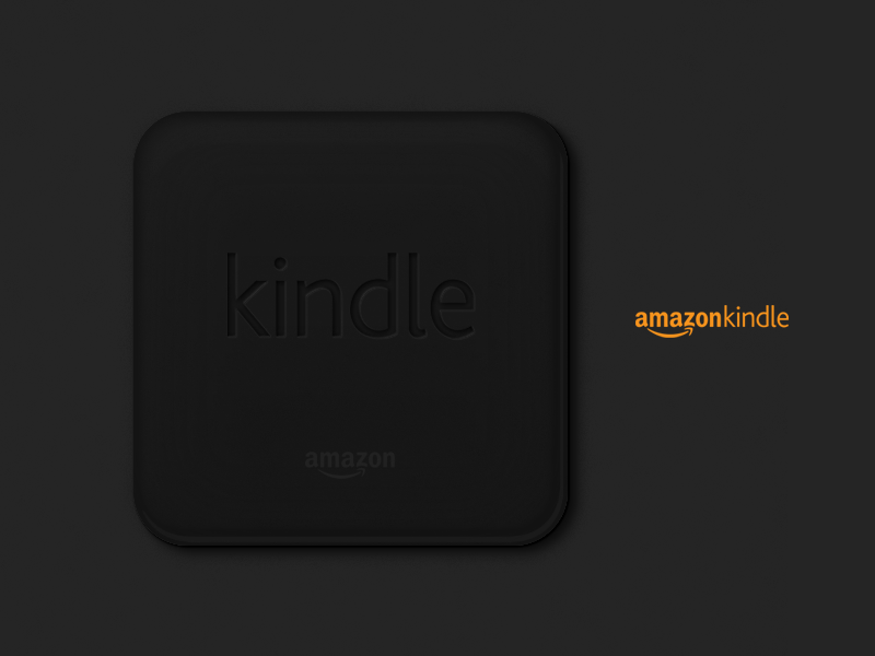 amazon kindle icon by Pedro Vidotto on Dribbble