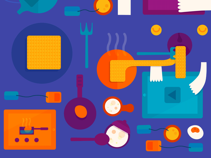 Browse thousands of Food Gif images for design inspiration | Dribbble