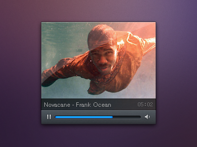 Mini Music Player by colin.c on Dribbble