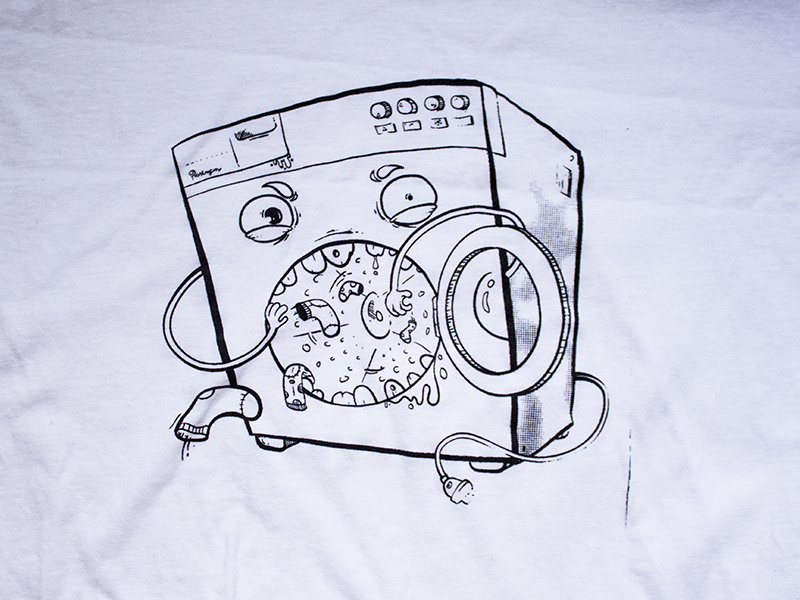 Washing Machine eating socks by Adam Belis on Dribbble