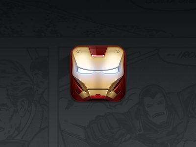 Iron Man by Nik on Dribbble
