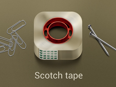 Scotch tape by Ignat Plot on Dribbble