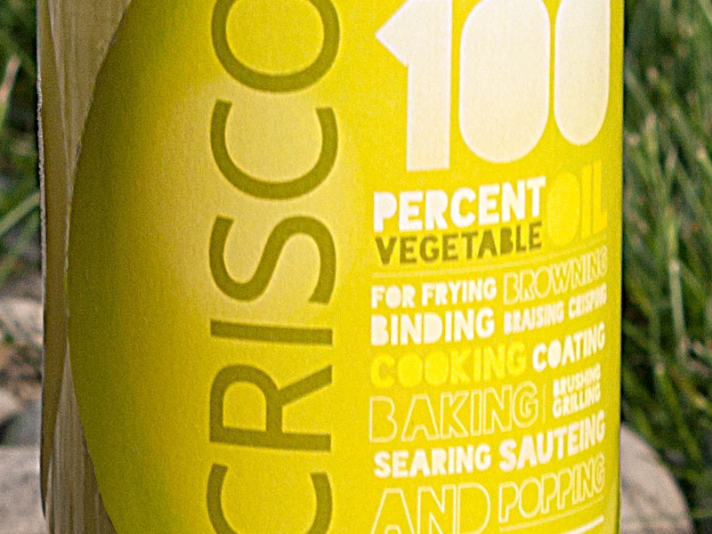 Crisco package design by jeremy sisson on Dribbble