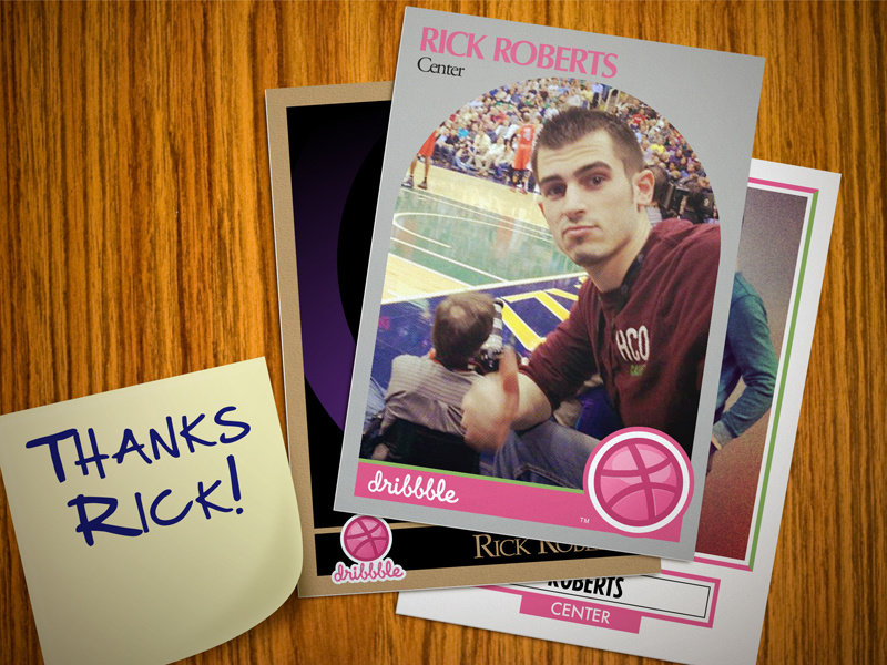 Thanks Rick! by Jacob Van Order on Dribbble