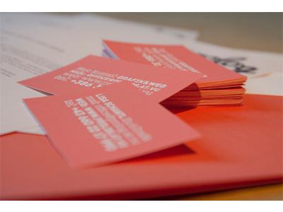 prolog - business cards by Sabrina Pirker on Dribbble