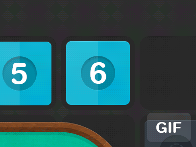 Poker system player out(gif) by siutak on Dribbble
