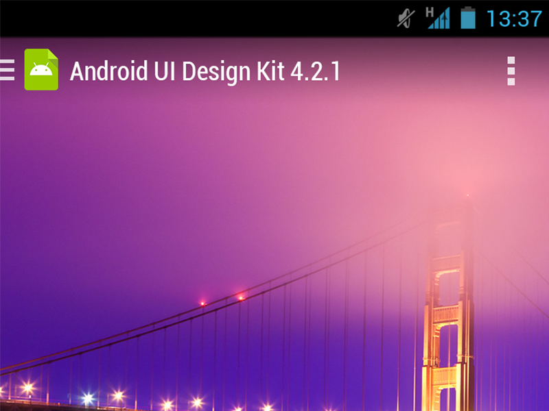 Android UI Design Kit for Photoshop 4.2.1 by Taylor Ling on Dribbble
